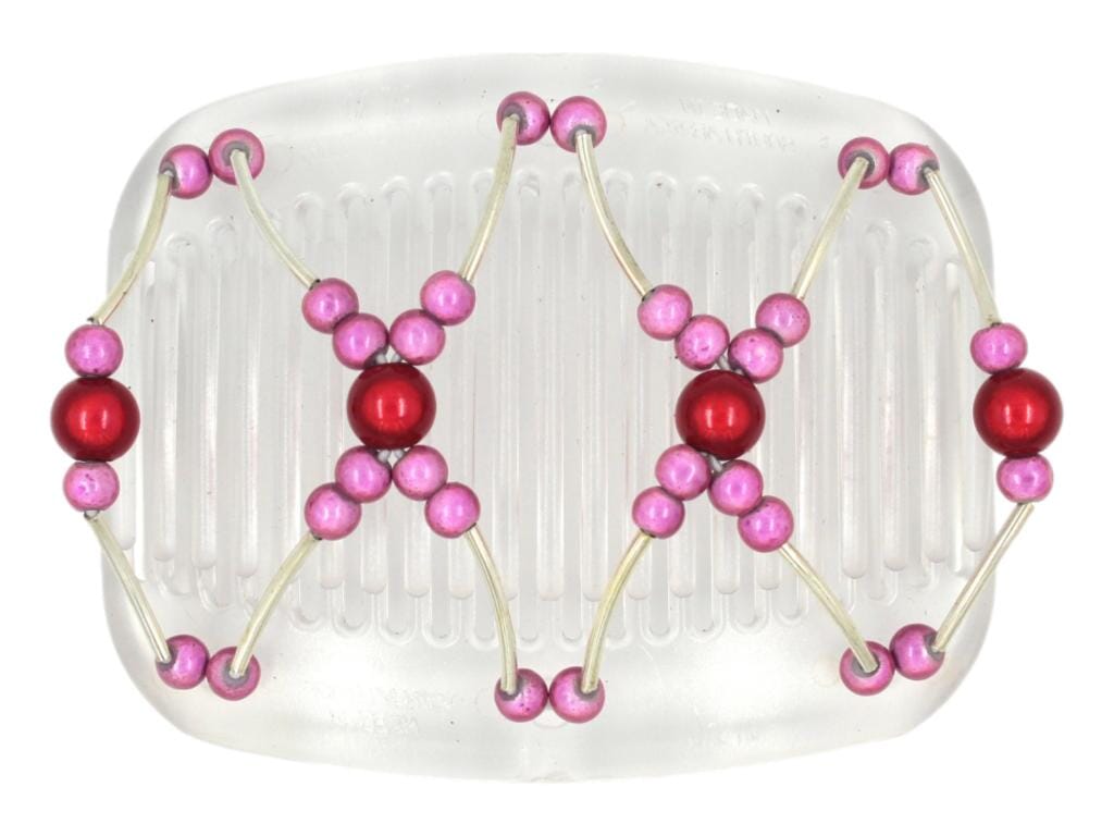 African Butterfly Hair Comb - Beada Tube Clear (Large ...