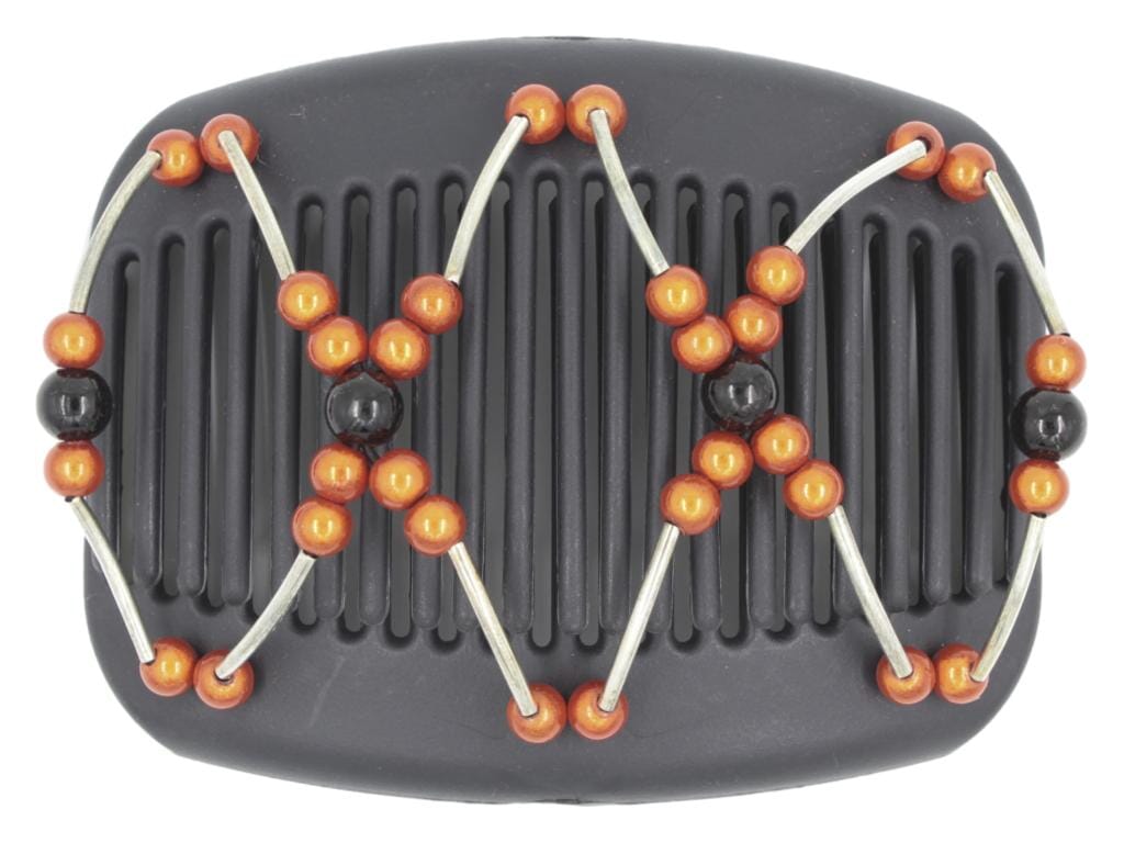 African Butterfly Hair Comb - Beada Tube Black (Large ...